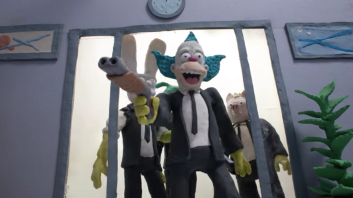 Watch a whole bunch of beloved Simpsons characters get brutally murdered