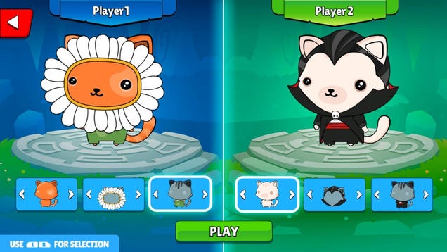 Kitten's Head Football: Spooky Edition - Kotaku Kitten's Head Football: Spooky Edition - Kotaku
