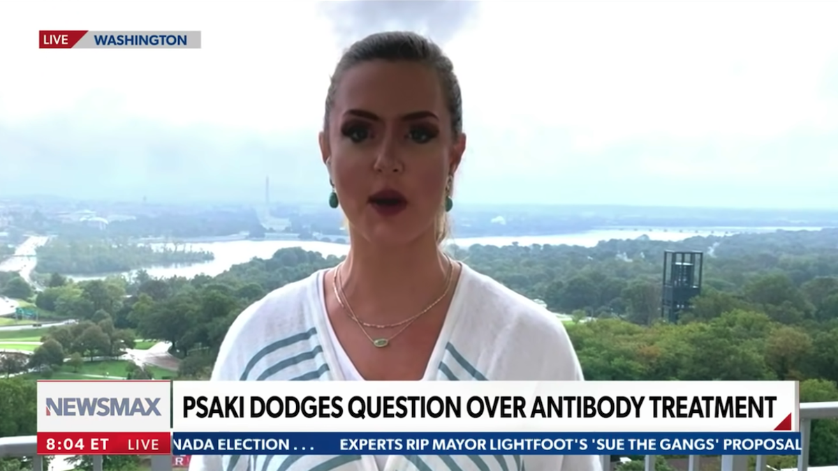 Newsmax Reporter Pulled Off-Air After Apocalyptic Vaccine Tweet