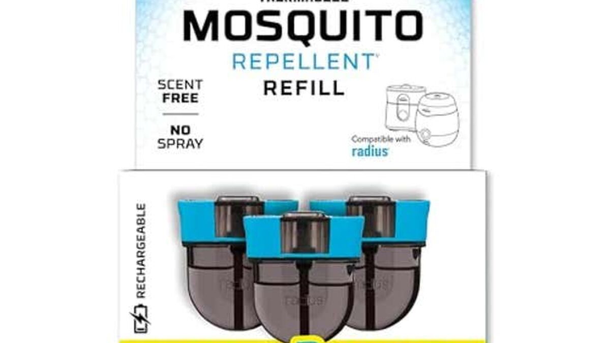 Thermacell Rechargeable Mosquito Repeller Refills; Advanced Repellent ...
