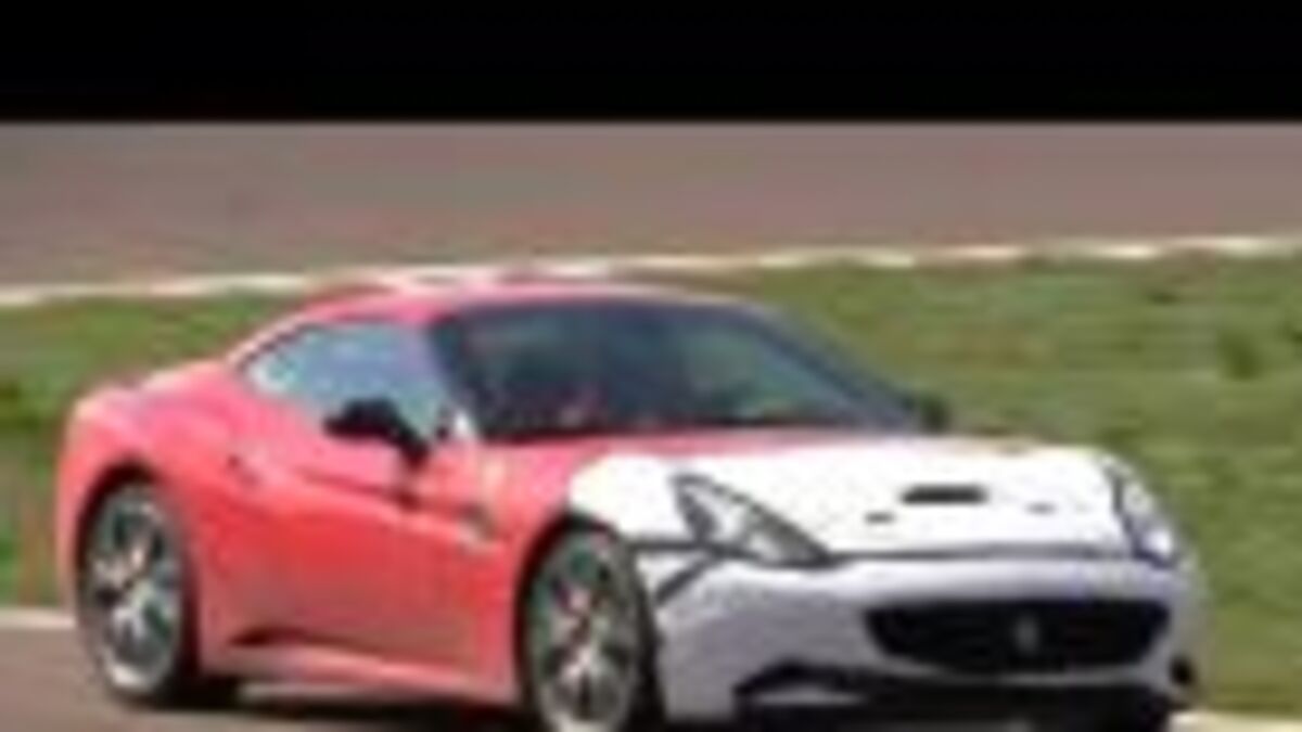 Possible Ferrari Twin-Turbo V8 Spotted Doing Track Testing