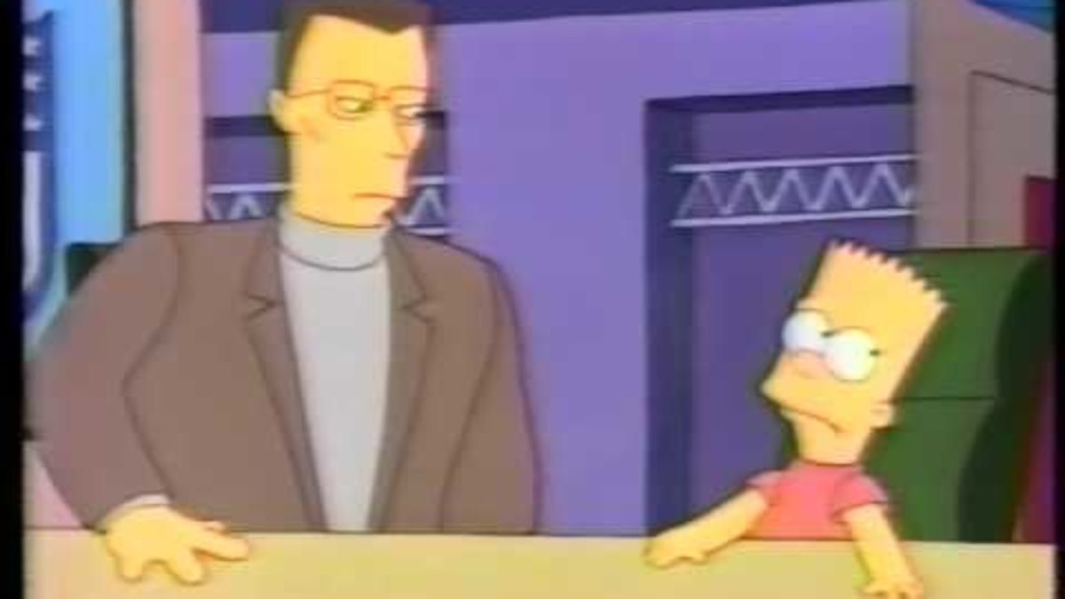Back In 1995, The Simpsons Visited The NFL On Fox, And Homer Took A ...