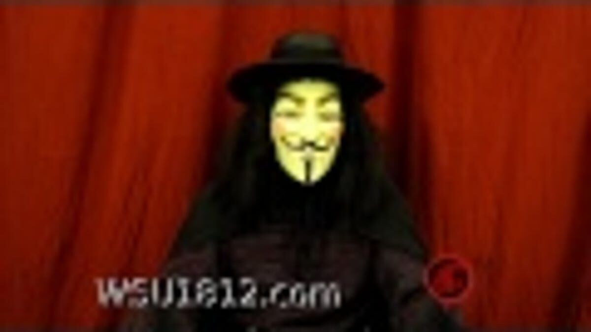 V for Vendetta hacker strikes at Washington State University