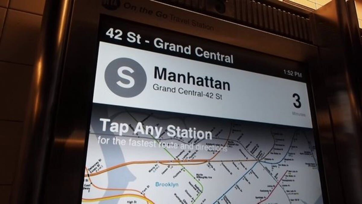 NYC's Touchscreen Subway Maps Are Finally Here, and They're Amazing