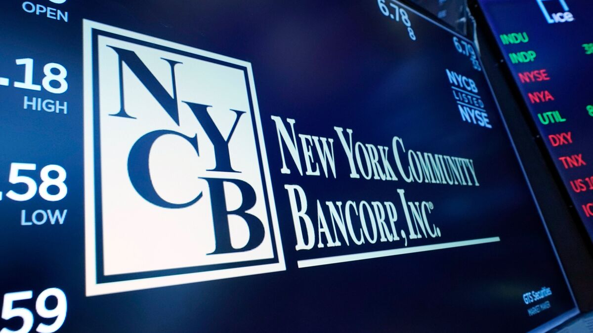 One year after buying a failed bank, New York Community Bancorp is ...