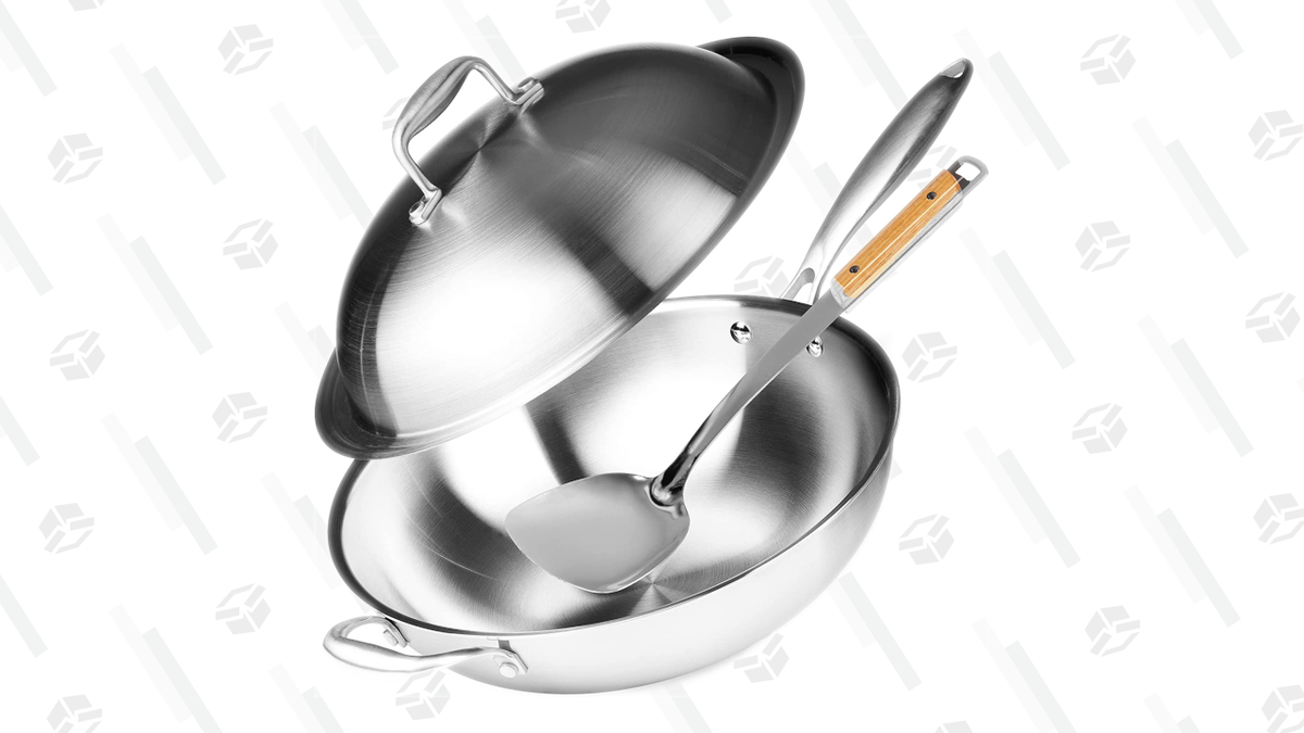 Buy The Chef In Your Life This Willow & Everett Wok Pan With 25% Off Today
