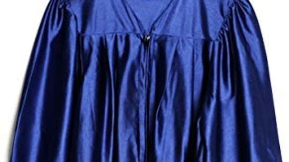 Happy Graduates Small Blue Shiny Child Graduation Cap, Now 26% Off