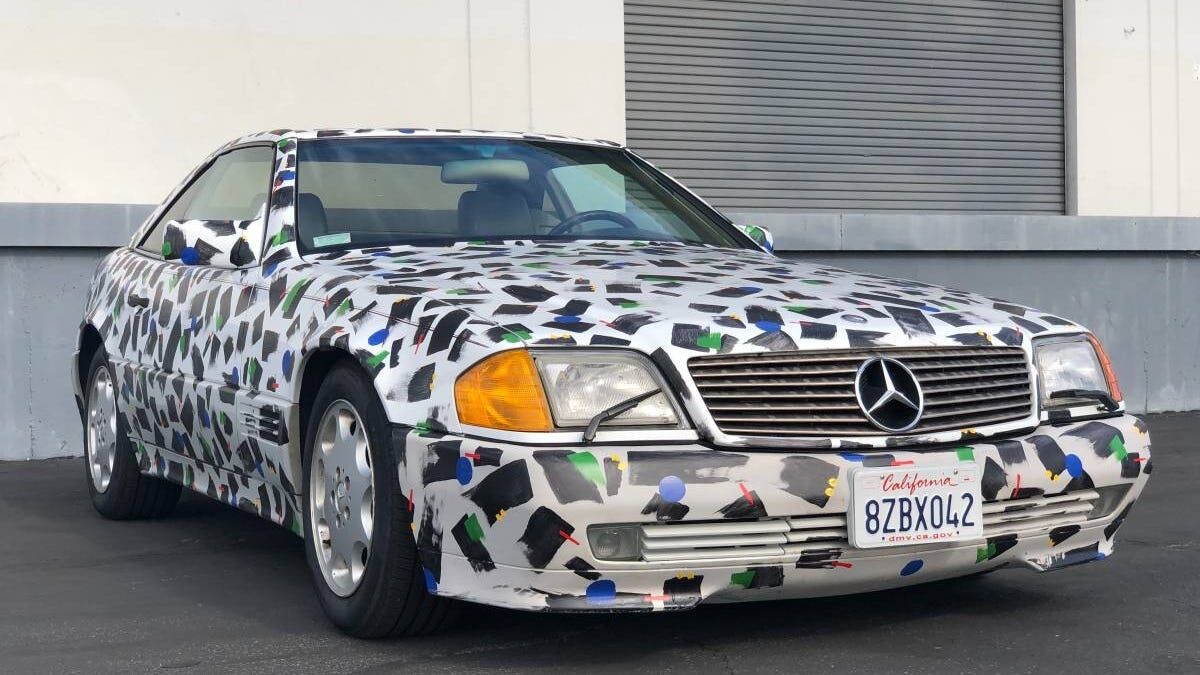 At $7,999, Is This 1991 Mercedes 500SL an Artful Deal?