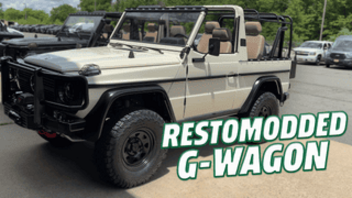 Restomodded EMC Mercedes 250GD Wolf Is A Classic G-Wagen Come Back To Life
