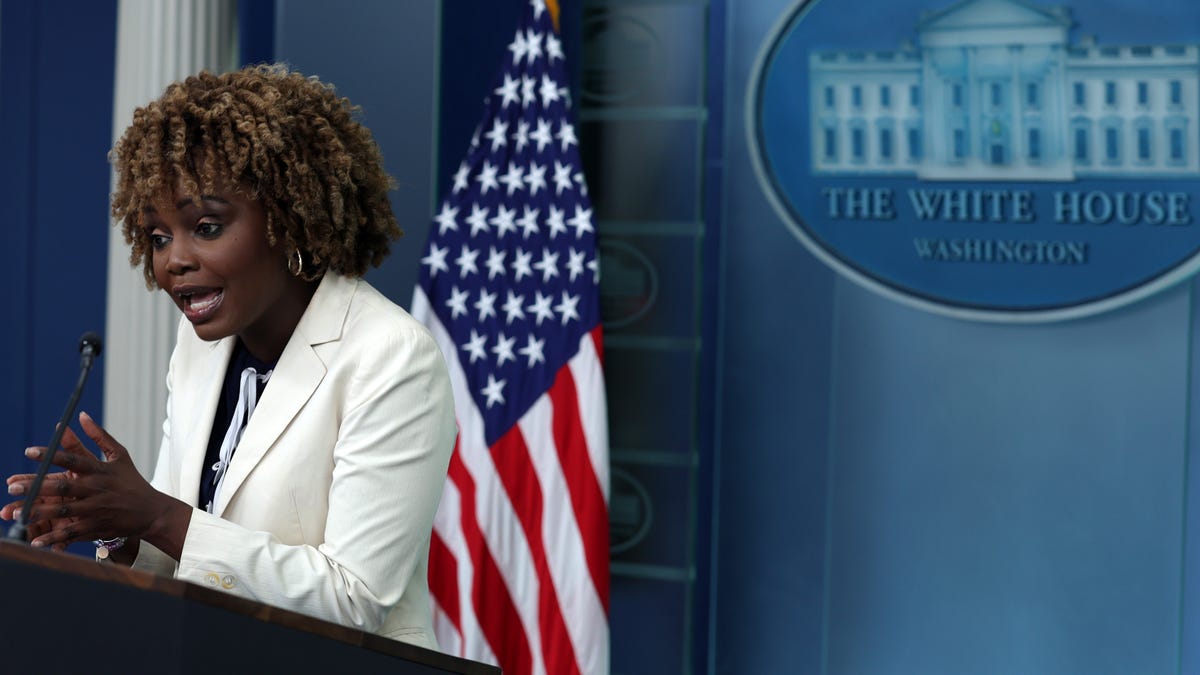 Karine Jean-Pierre Embarrasses Fox Reporter For Ignorant Question Karine Jean-Pierre Embarrasses Fox Reporter For Ignorant Question