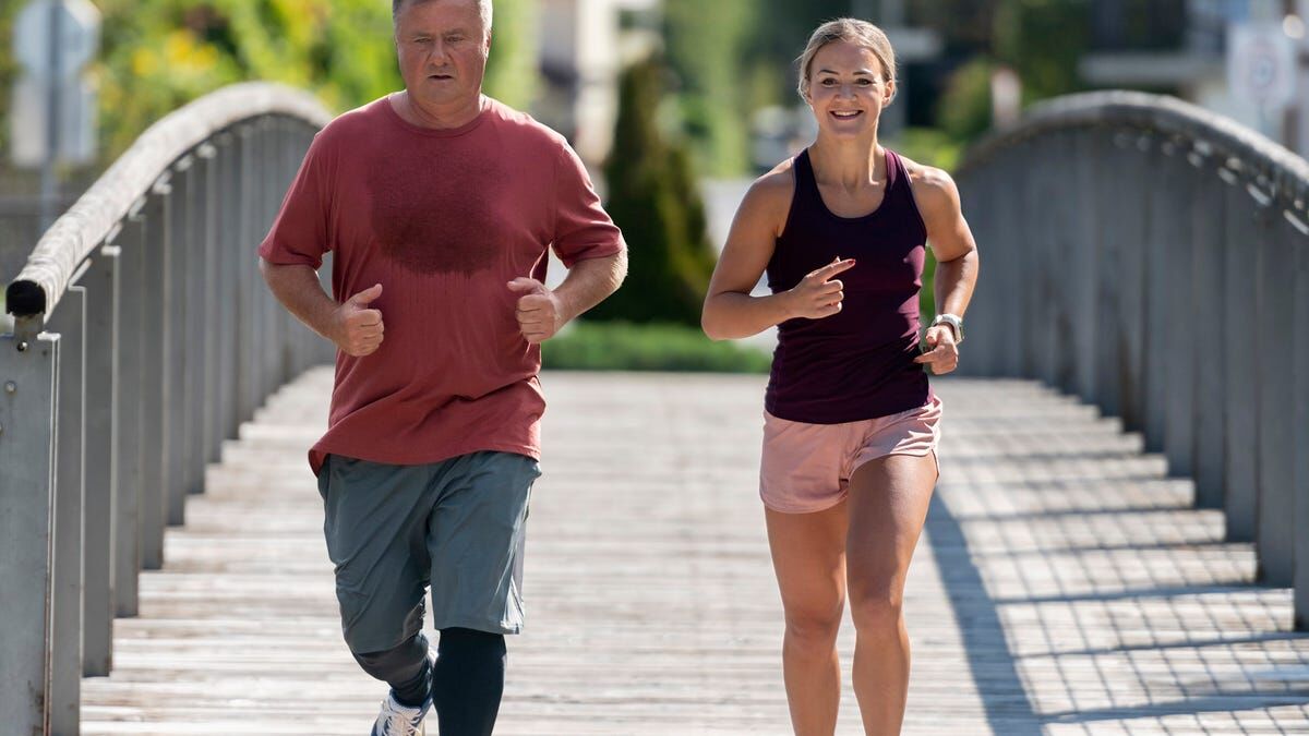 It Clear Which Half Of Couple Forced Into Marathon