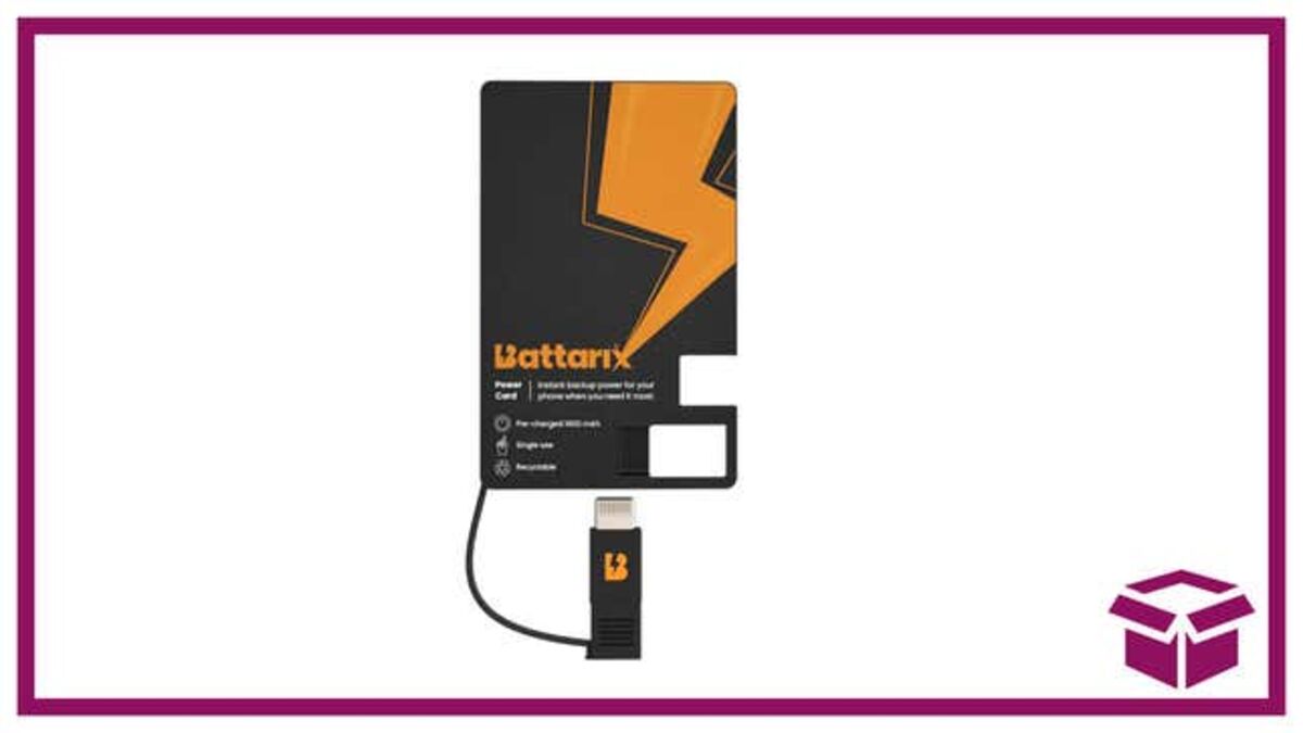 Meet the Battarix Power Card: The Ultimate Emergency Power Stash for ...