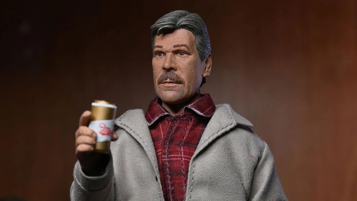 NECA's Tom Atkins Halloween III Figure Is Boozy Perfection