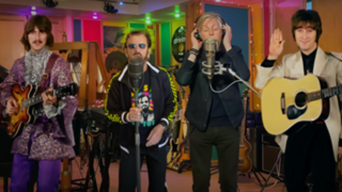 The Beatles' "Now And Then" music video is a goofy time capsule