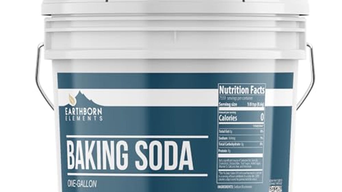 Earthborn Elements Baking Soda (1 Gallon) Sodium Bicarbonate, Now 15% Off Earthborn Elements Baking Soda (1 Gallon) Sodium Bicarbonate, Now 15% Off