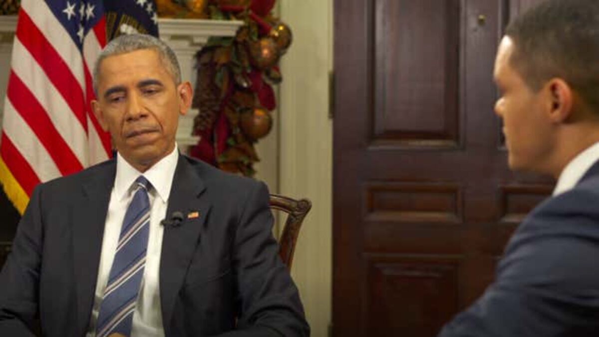 Barack Obama tells Trevor Noah the Russian hack “was not a secret ...