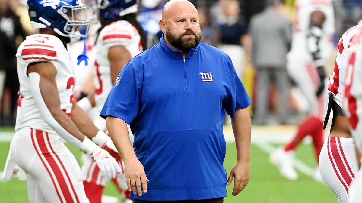 Colin Cowherd says Brian Daboll should resign as Giants head coach to ...