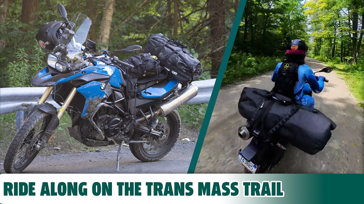 Ride Along On The Trans Mass Trail