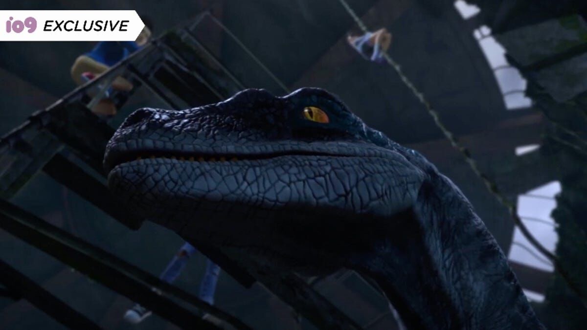 Jurassic World Camp Cretaceous Clip Reveals Blue the Raptor