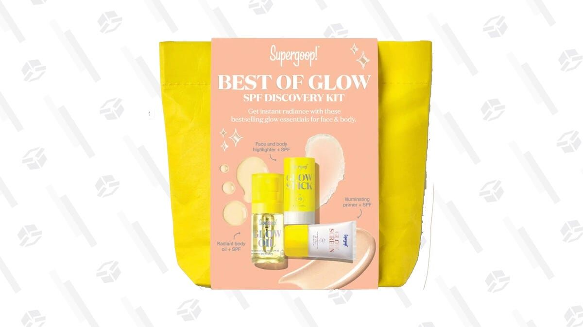 The Supergoop Best of Glow SPF Discovery Kit Offers Sun Protection With ...