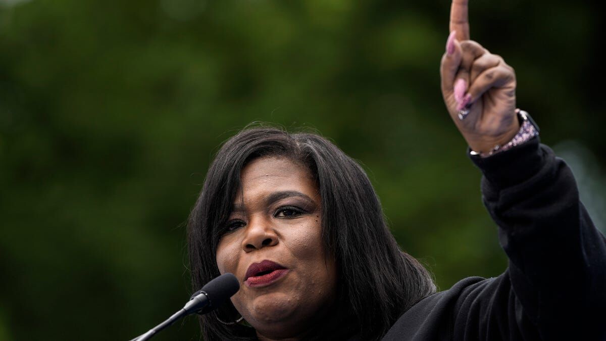 Rep. Cori Bush Pushes For $14 Trillion In Reparations