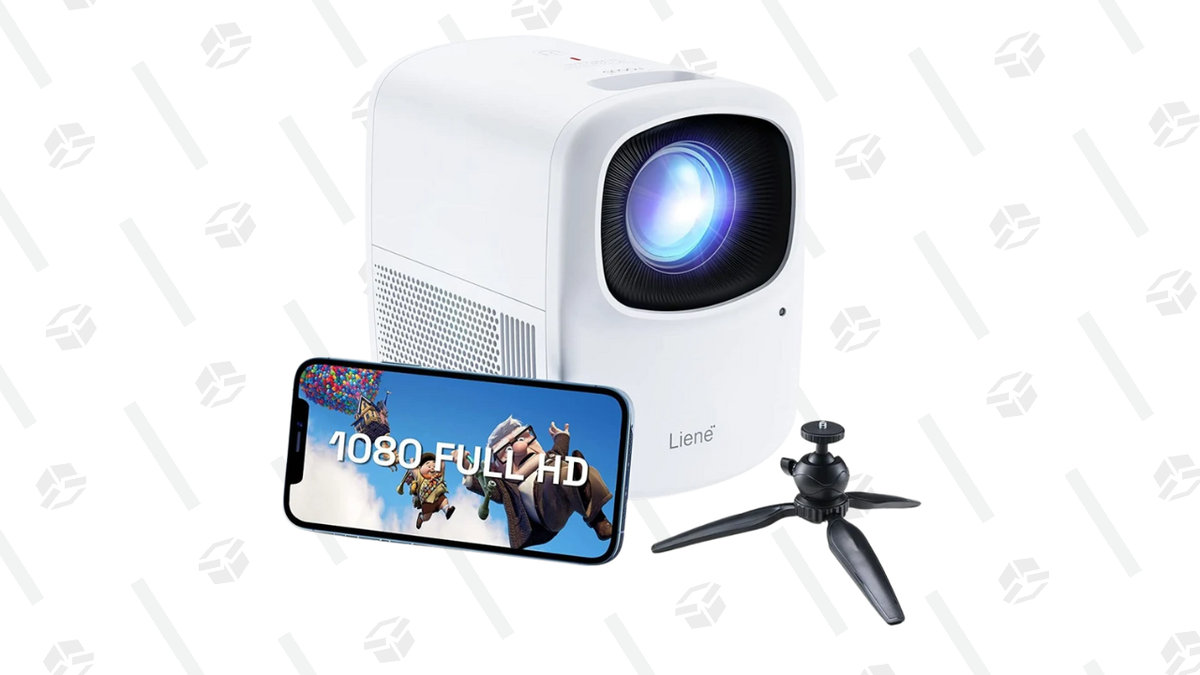 Replace Your TV With This Mini Projector for 45% Off