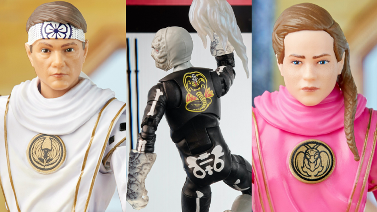 Hasbro Reveals Cobra Kai Power Rangers Crossover Figures