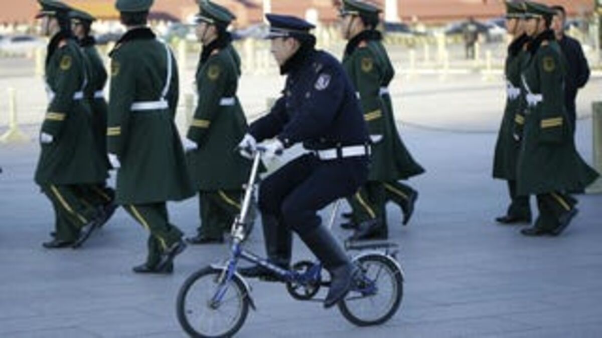 China is spending more on policing its own people than on its defense ...