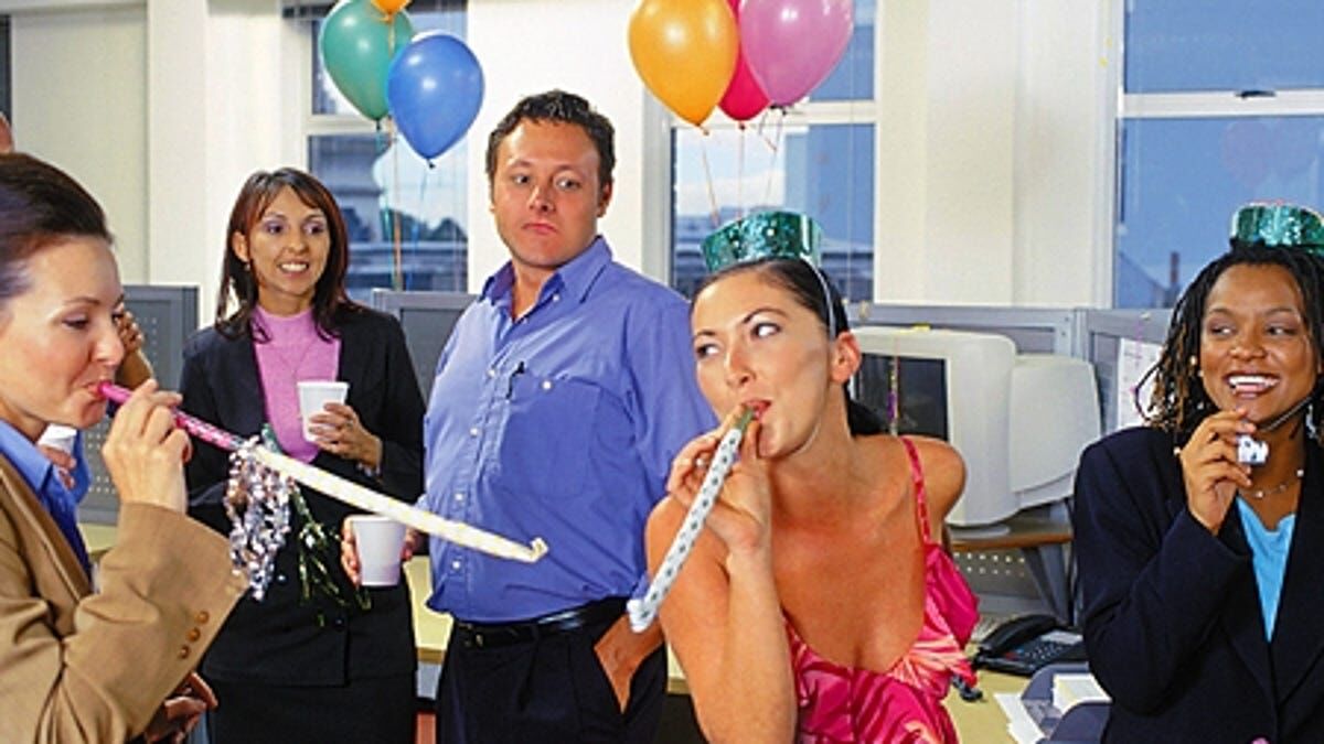 Boss' Going-Away Party A Little Too Jubilant
