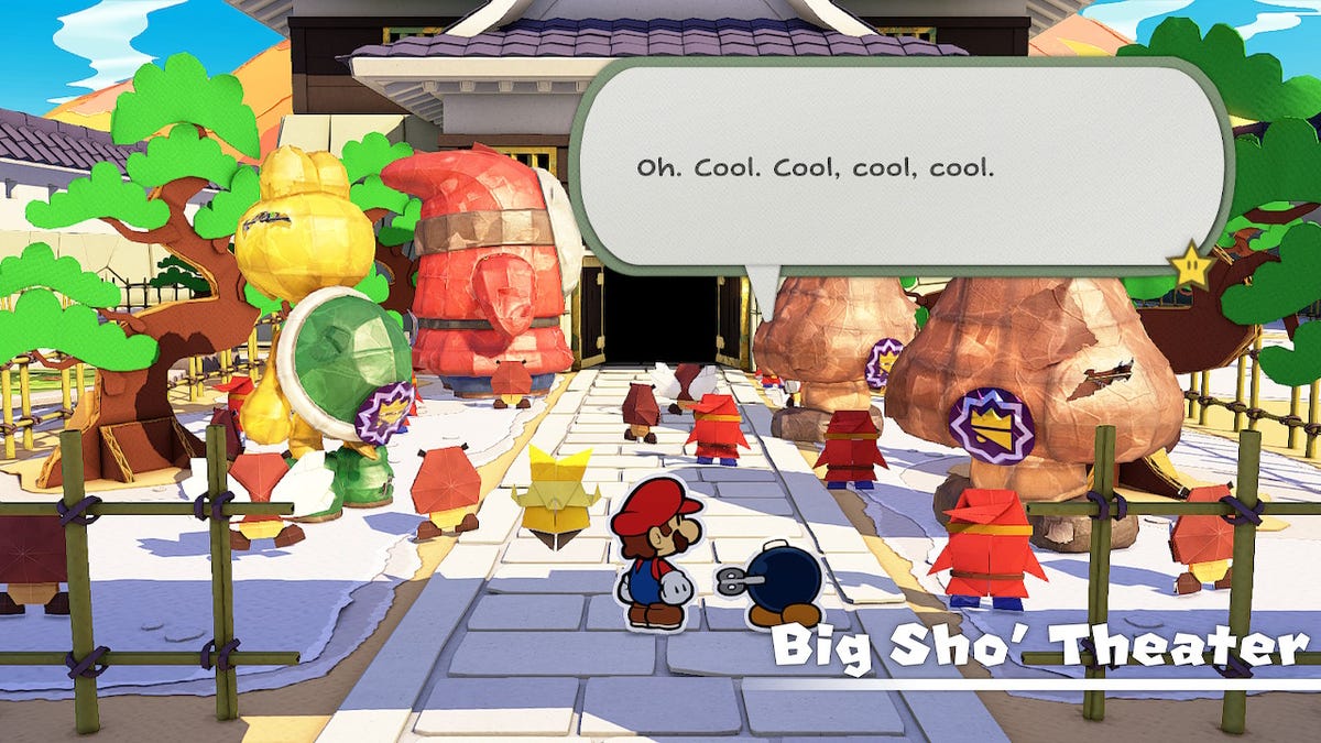 Origami king store