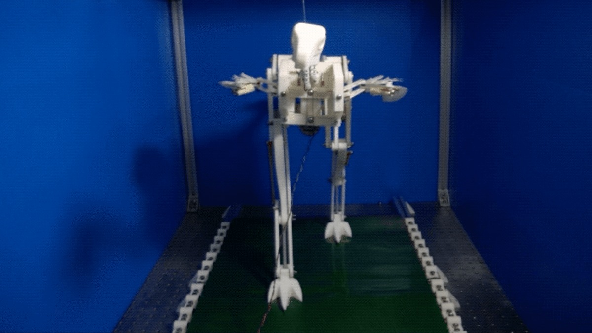 Running Dinosaur Robot Reveals a Possible Way Dinos May Have Evolved Flight