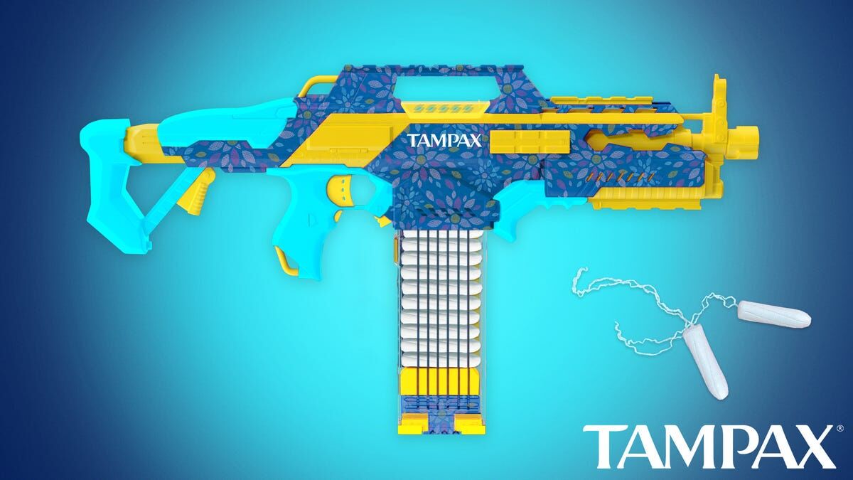 New Tampax High-Speed Applicator Able To Launch Tampons Into Vagina At ...