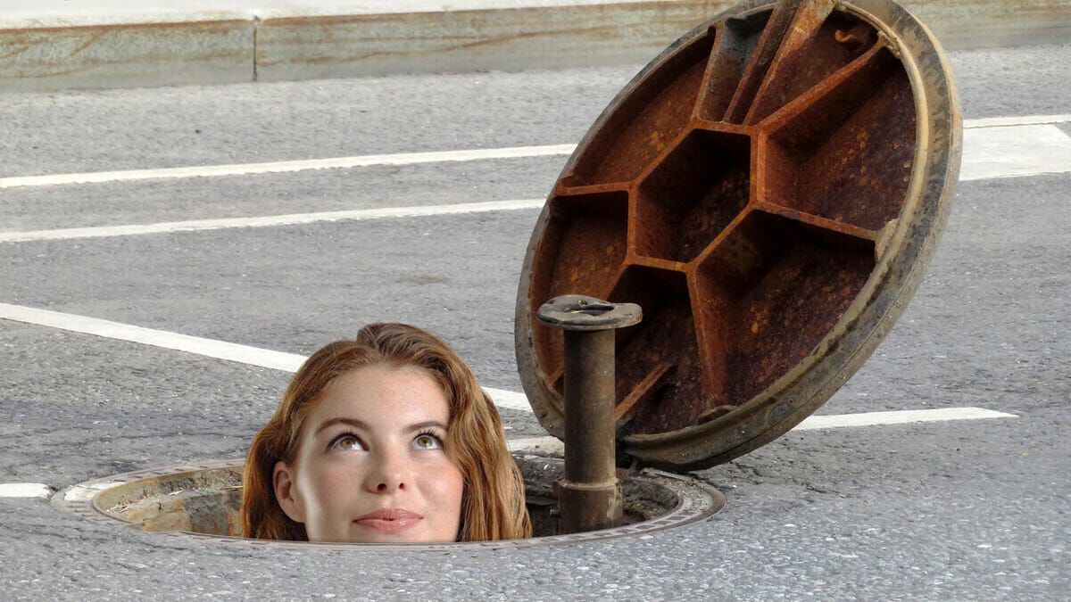 Woman Tries Meeting New People By Popping Out Different Manholes Than Usual