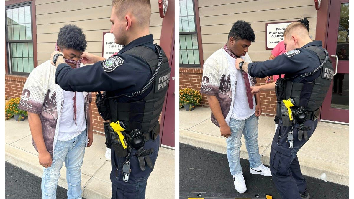 PA Cop Helps Black Teen Get Ready for School Dance