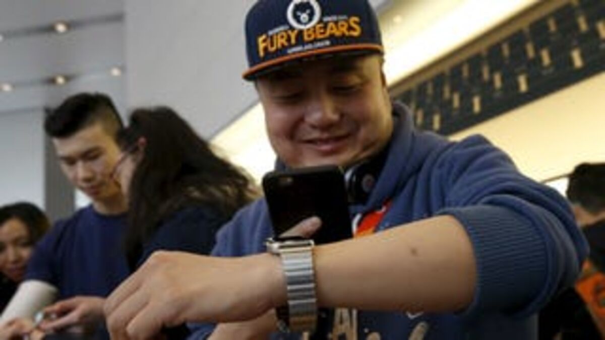 China is buying about one-fifth of the world’s Apple Watches