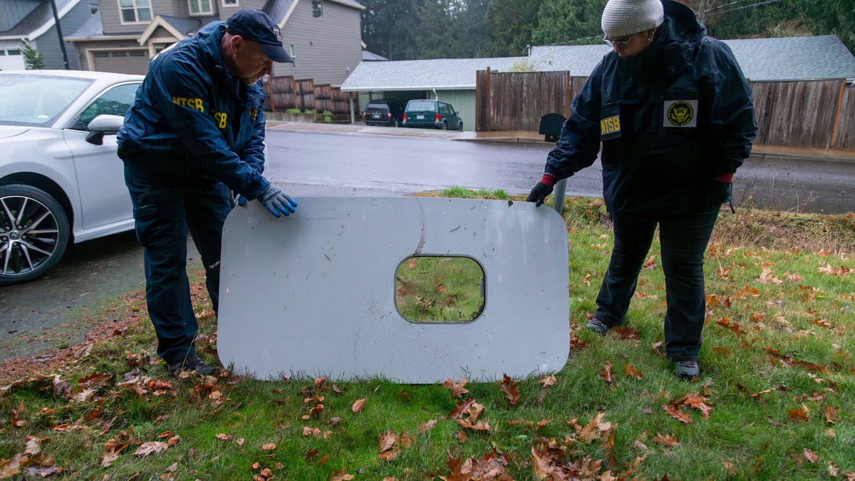 NTSB says bolts on Boeing jetliner were missing before a panel blew out ... NTSB says bolts on Boeing jetliner were missing before a panel blew out ...