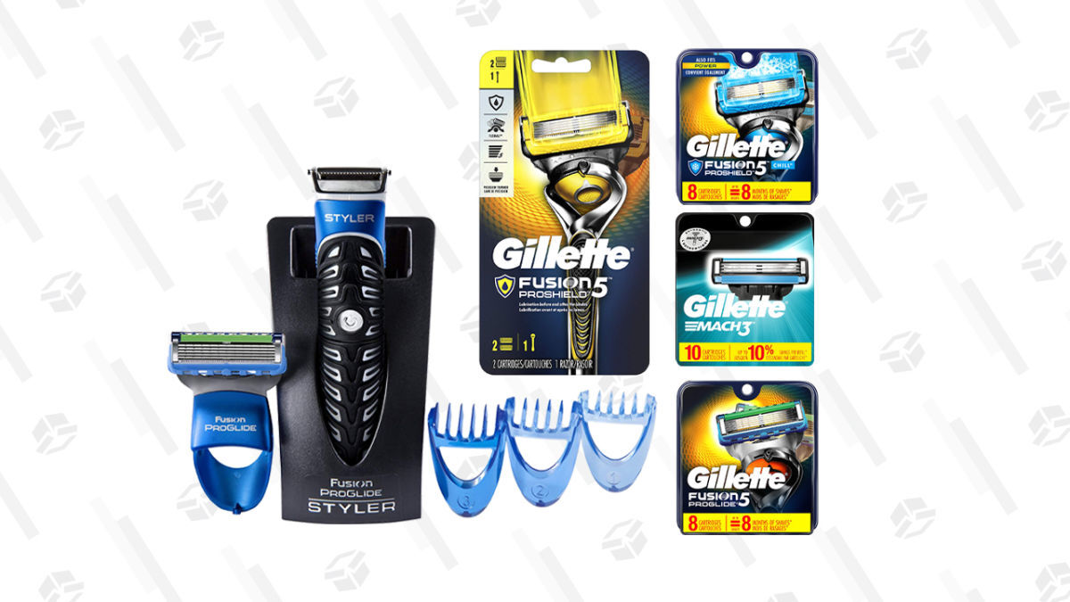 Save on Gillette Grooming Products, Today Only