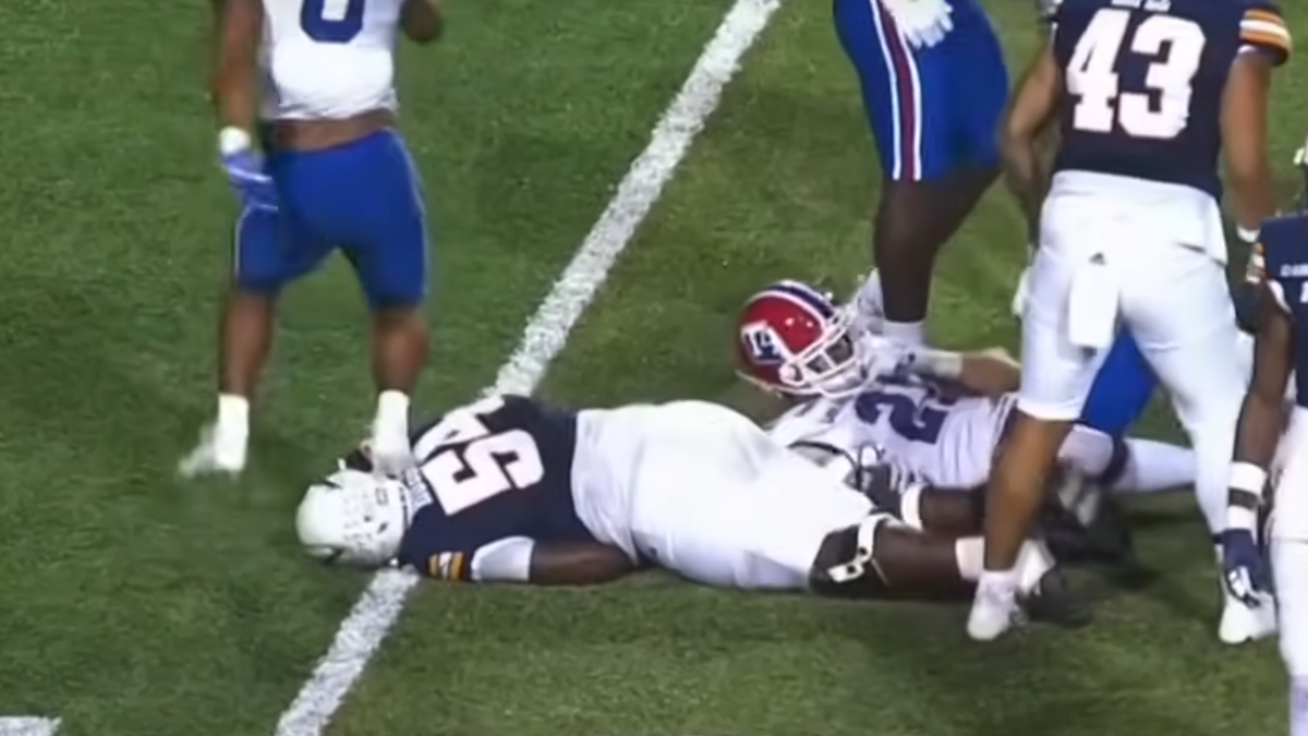 Should Brevin Randle have plunged a spiked shoe into his downed ...