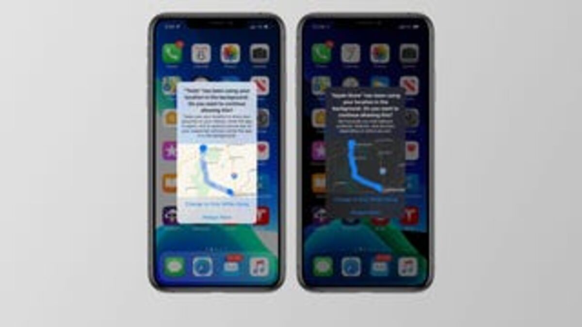 What to do when an iPhone app is using your location in the background