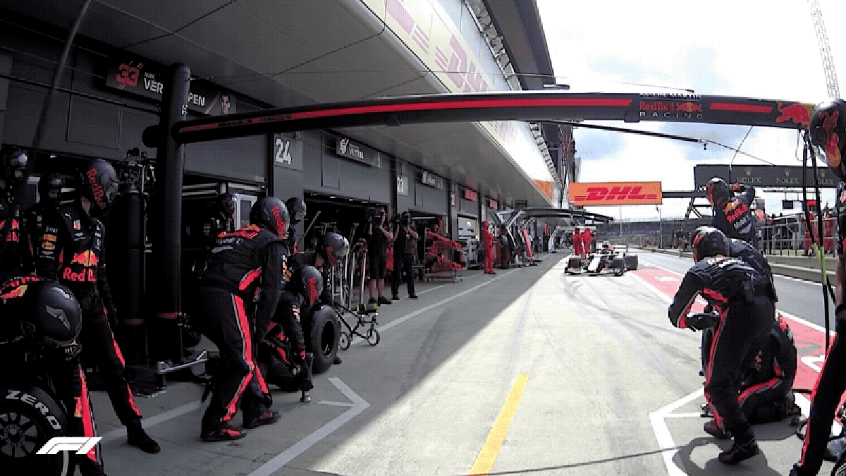 Récord mundial: una parada en boxes de Fórmula 1 en menos de 2 segundos