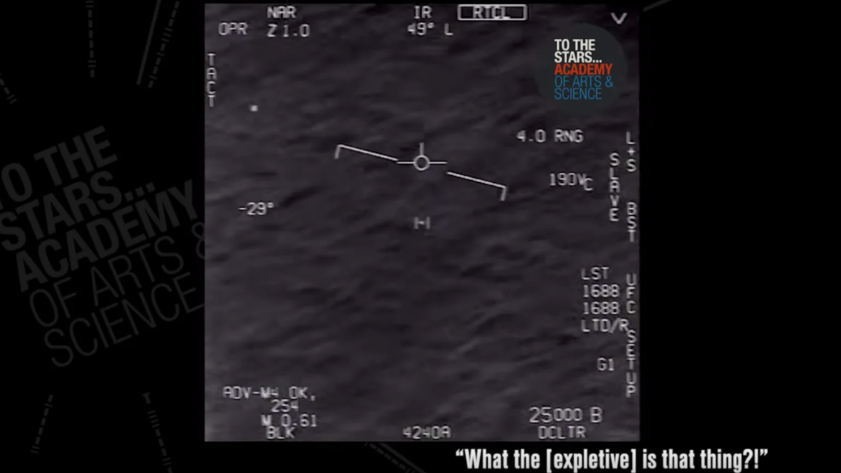 Navy Pilot Who Filmed UFO Describes Experience