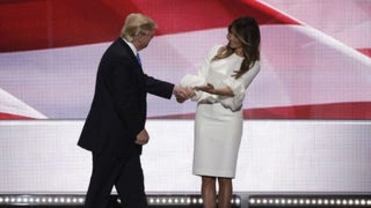 Melania Trump wore a $2,200 Roksanda dress for her speech at the RNC ...