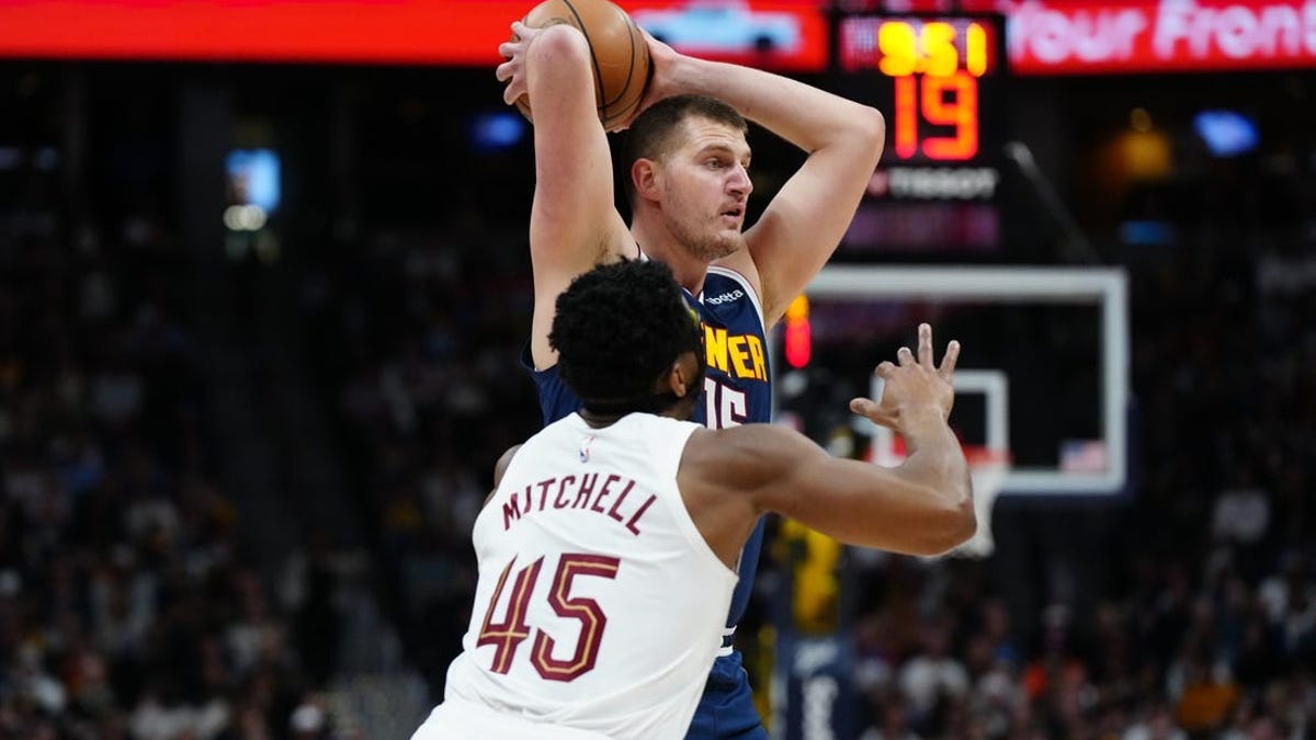Nikola Jokic Strikes Again Triple Double Leads Nuggets Past Cavs
