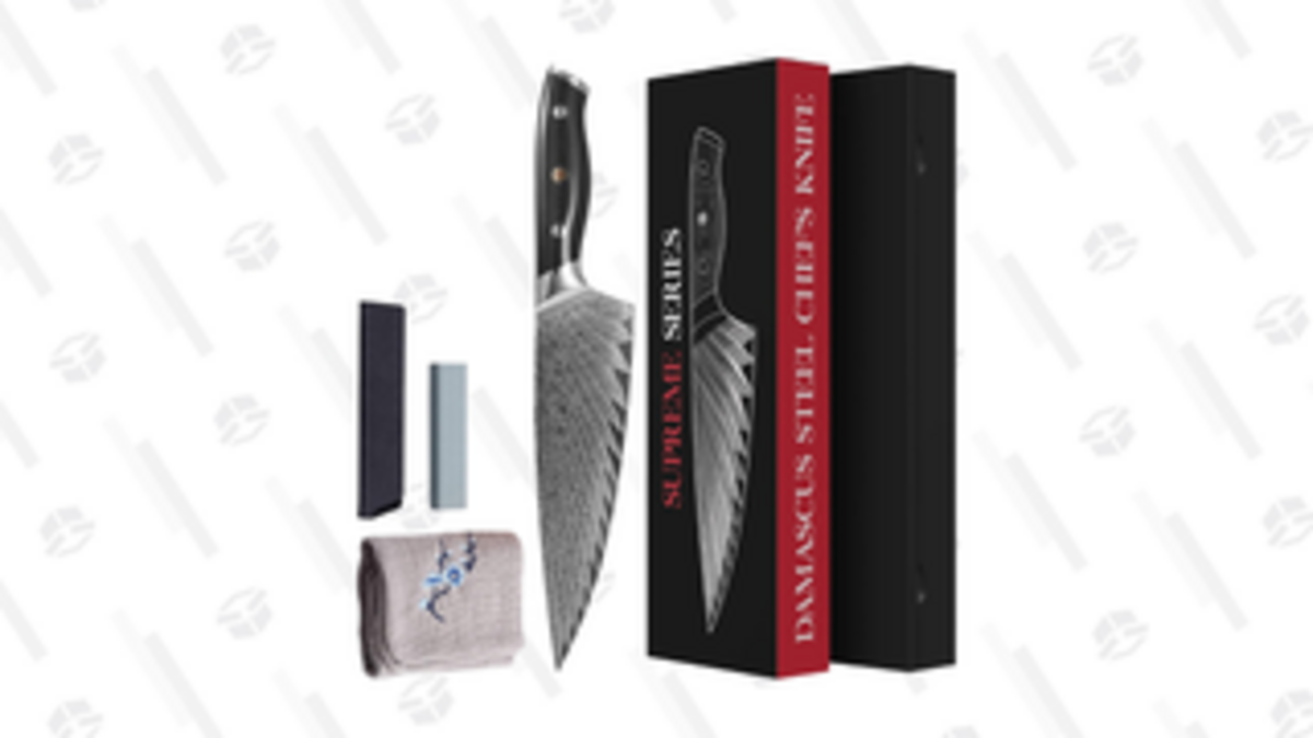 Save $40 on the 8” Damascus Steel Executive Chef Knife Set and Master ...
