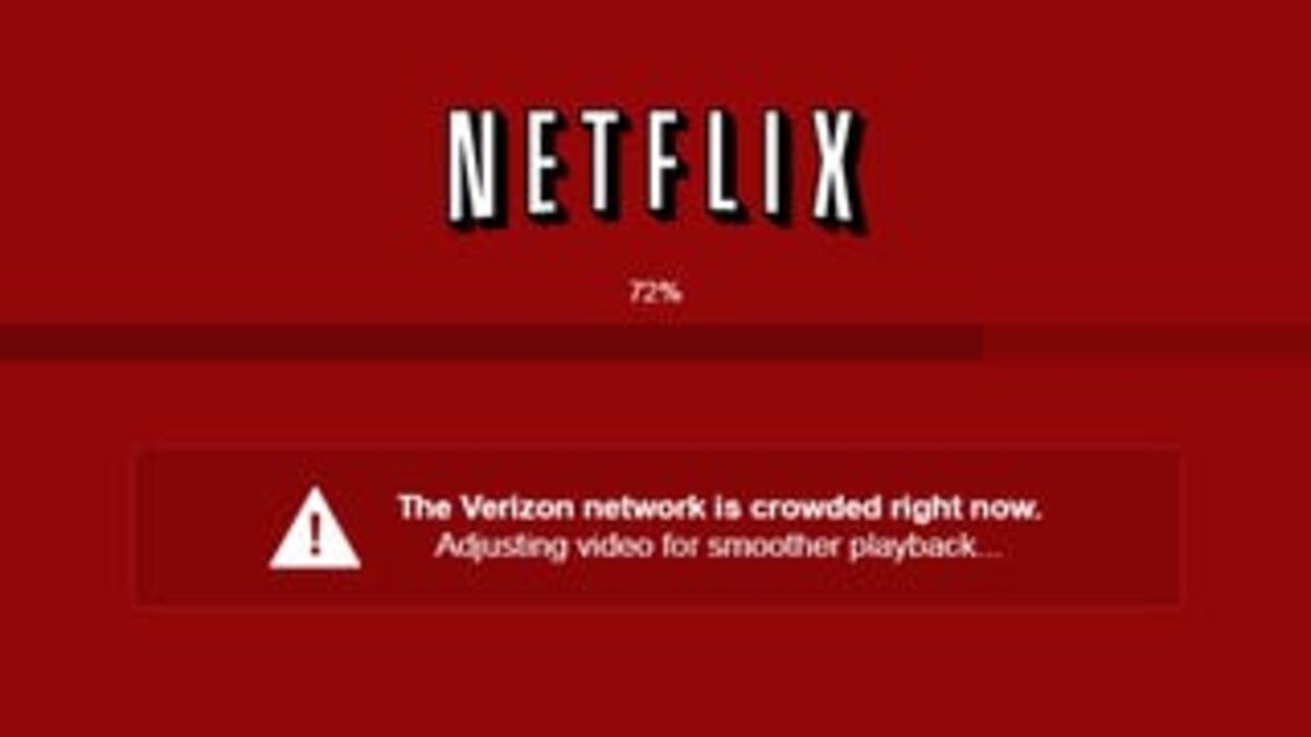 Netflix to Verizon: No, poor video quality is actually your fault