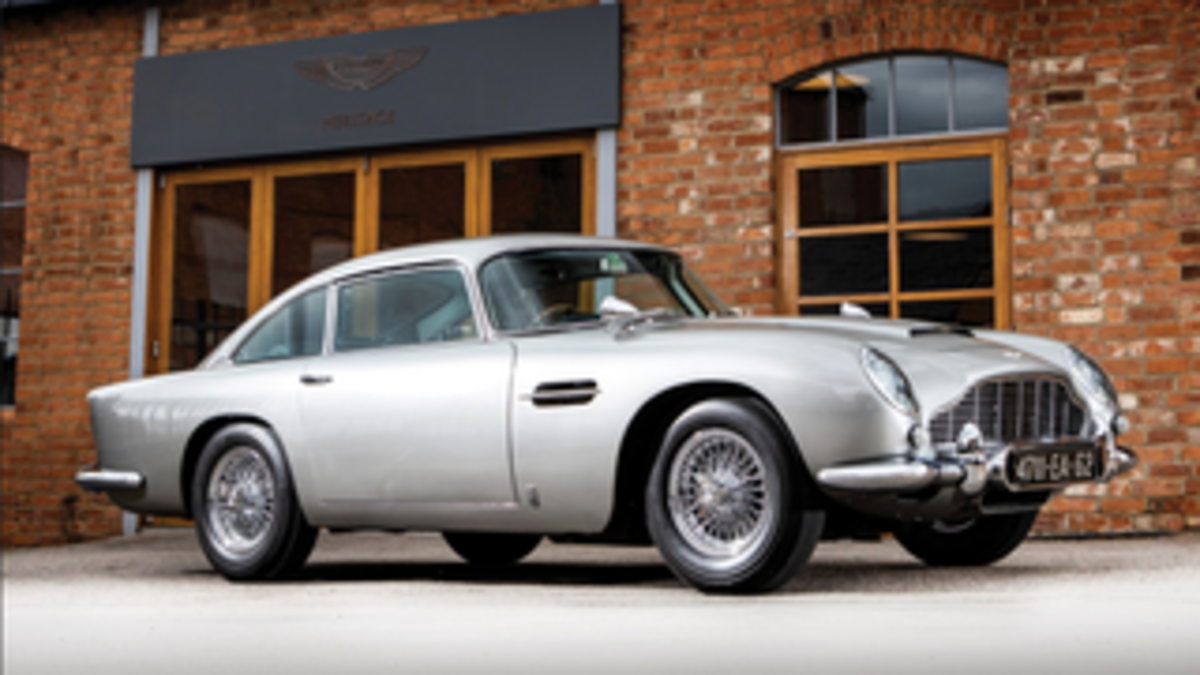 James Bond's Gadget-Filled Aston Martin DB5 Sold For $6.4 Million