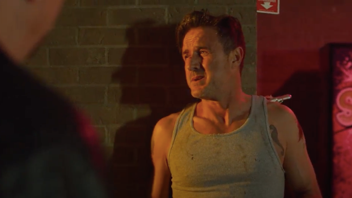 David Arquette clocks in for a 12 Hour Shift in this exclusive clip ... David Arquette clocks in for a 12 Hour Shift in this exclusive clip ...