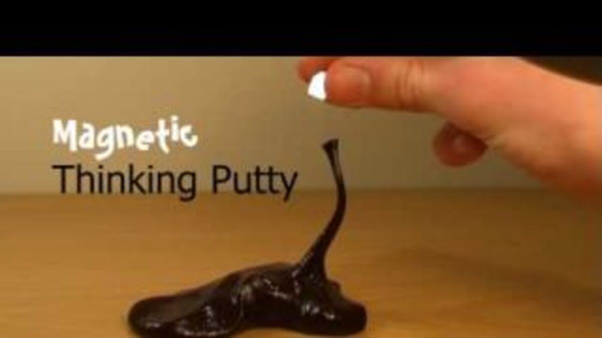 $7 Magnetic Space Putty Might Just Be The Ultimate Desk Toy