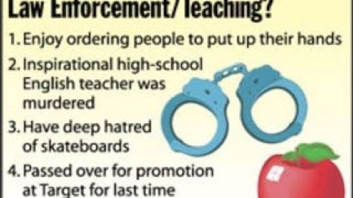 Why Did We Enter Law Enforcement/Teaching?