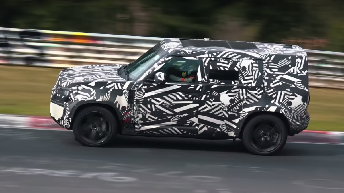 The New Land Rover Defender Is Being Track Tested at the Nürburgring?
